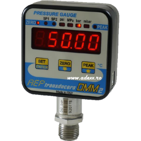 Manometre digitale speciale produse de AEP Transducers | Adexx